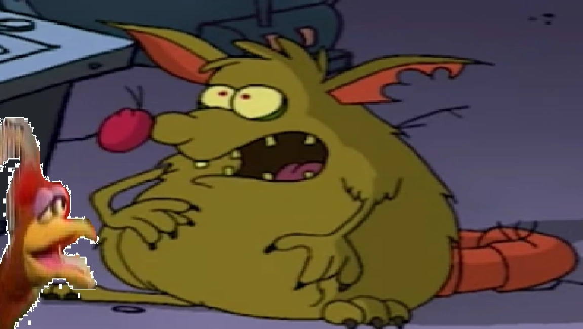 Harvey Bird meets Raticus (Muppet Wiki stuff) | Fan art Fun Wiki | Fandom