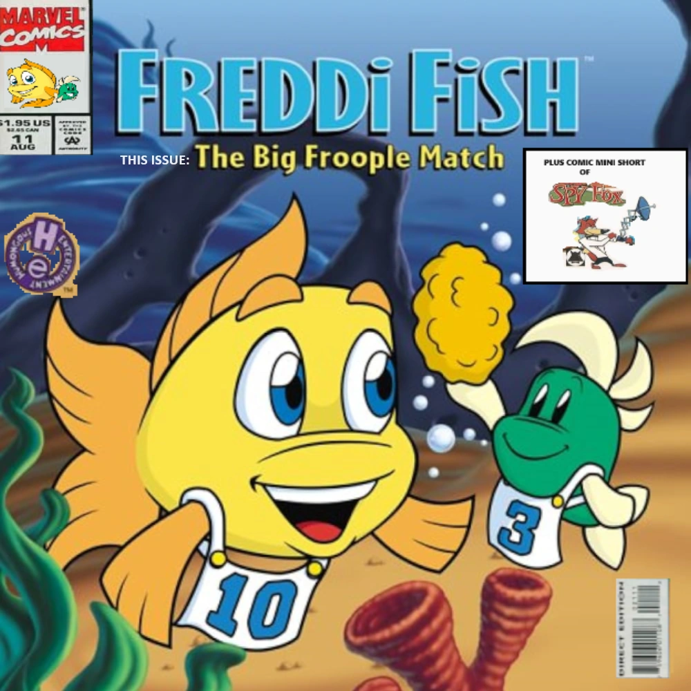 Marvel Comics - Freddi Fish (Spy Fox Comic Mini Short, Humongous ...