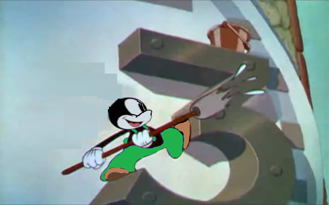 Flip the Frog in Clock Cleaners by MaxietheFox2005 (DeviantArt stuff ...