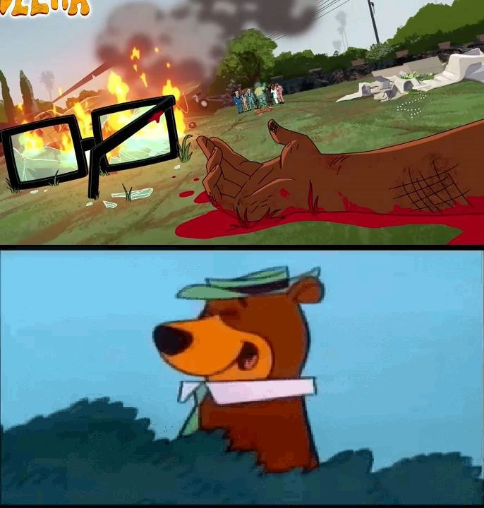 Yogi Bear laughs at 2023 Velma's death by MaxietheFox2005 (DeviantArt ...