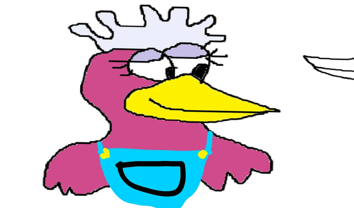 Daisy Bird Wears Overalls | Fan art Fun Wiki | Fandom