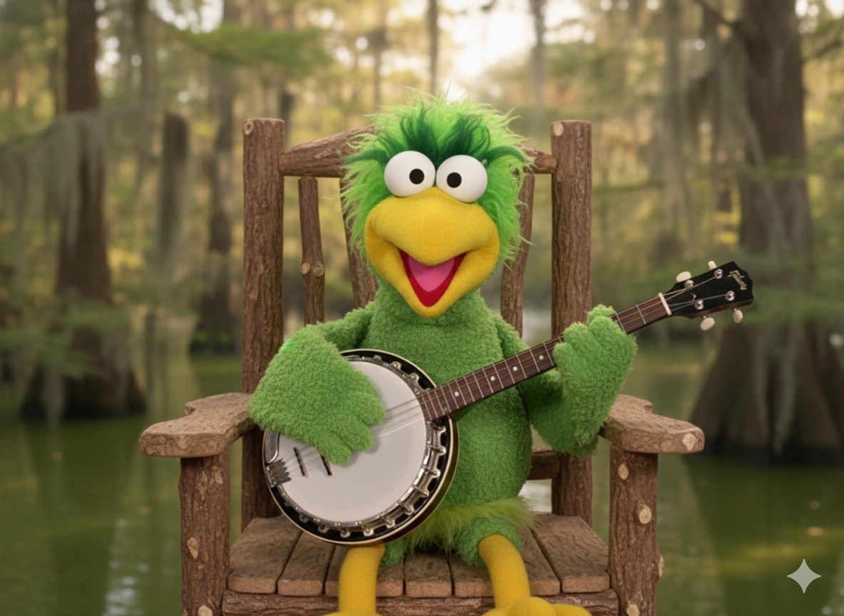 Clyde Bird sings the blues (Muppet Wiki stuff) | Fan art Fun Wiki | Fandom
