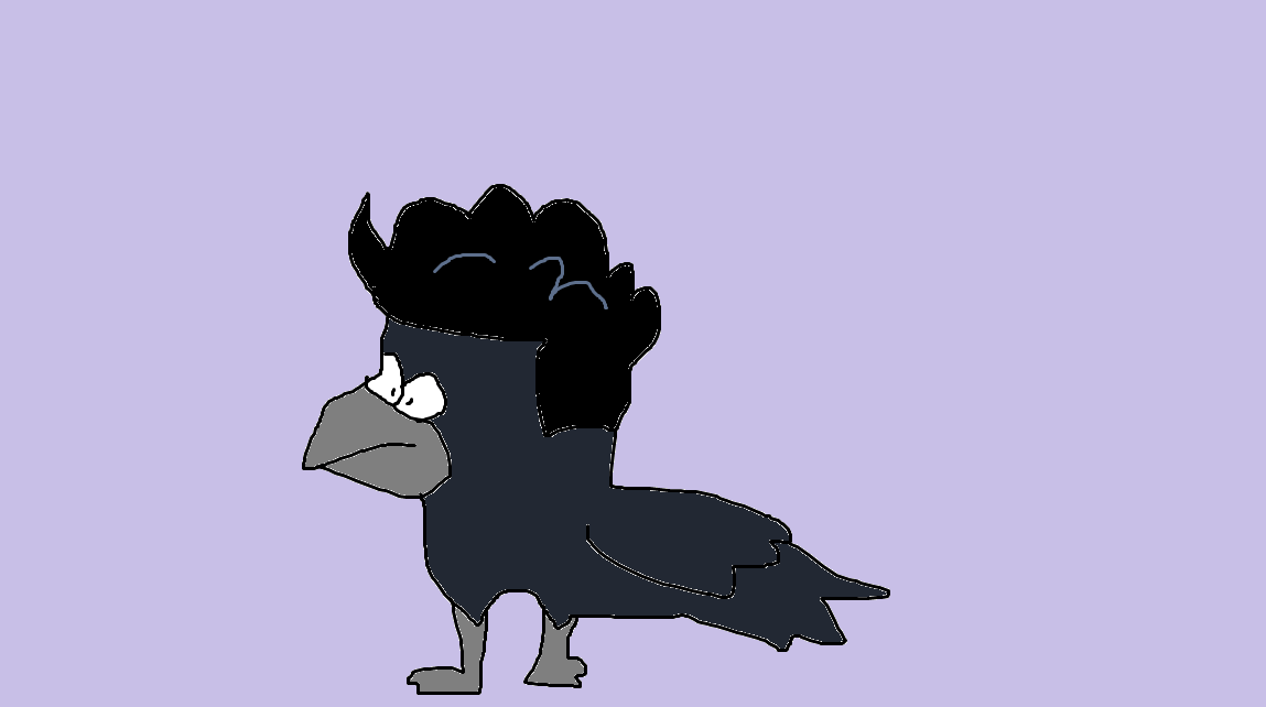 Kevin turned into the crow (Crow fanart stuff) | Fan art Fun Wiki | Fandom