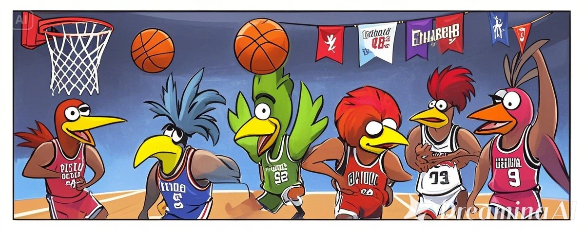 The Muppet Birds' Sports Central - Basketball by The Muppet Birds ...