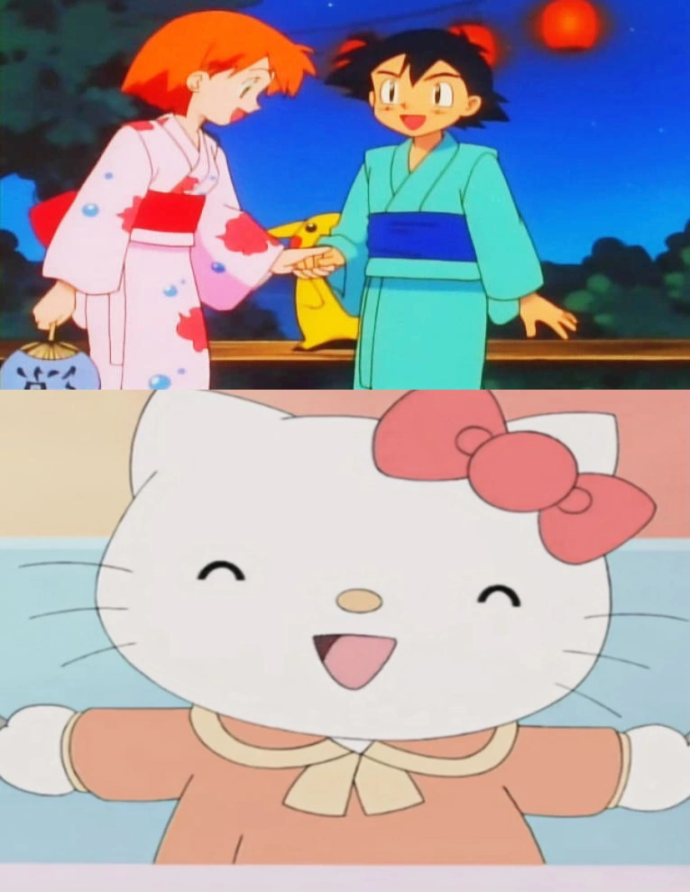 Hello Kitty loves PokeShipping by MaxietheFox2005 (DeviantArt stuff) | Fan art Fun Wiki | Fandom