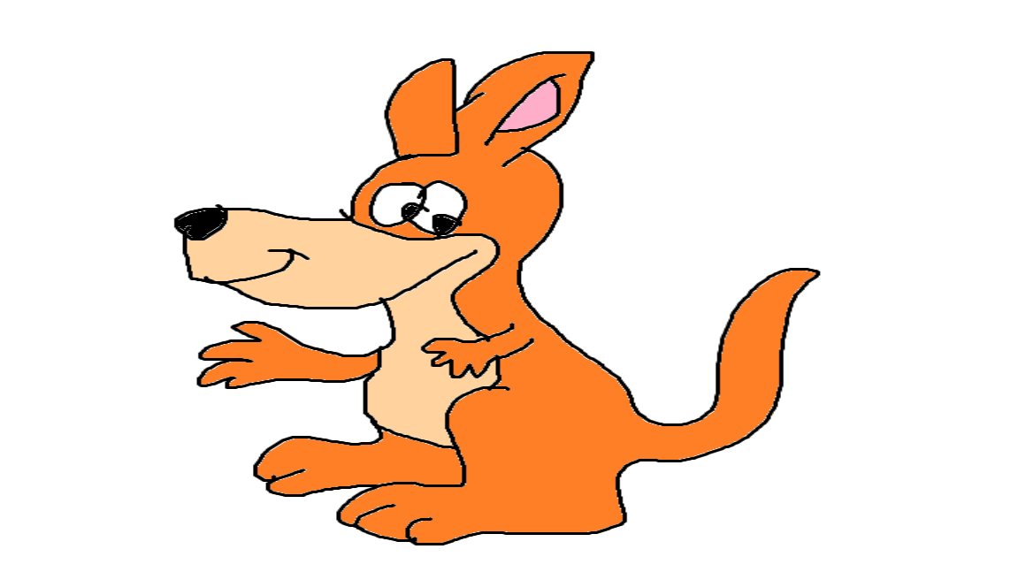Kangaroo in Richard Scarry Style (DeviantArt stuff) | Fan art Fun Wiki | Fandom