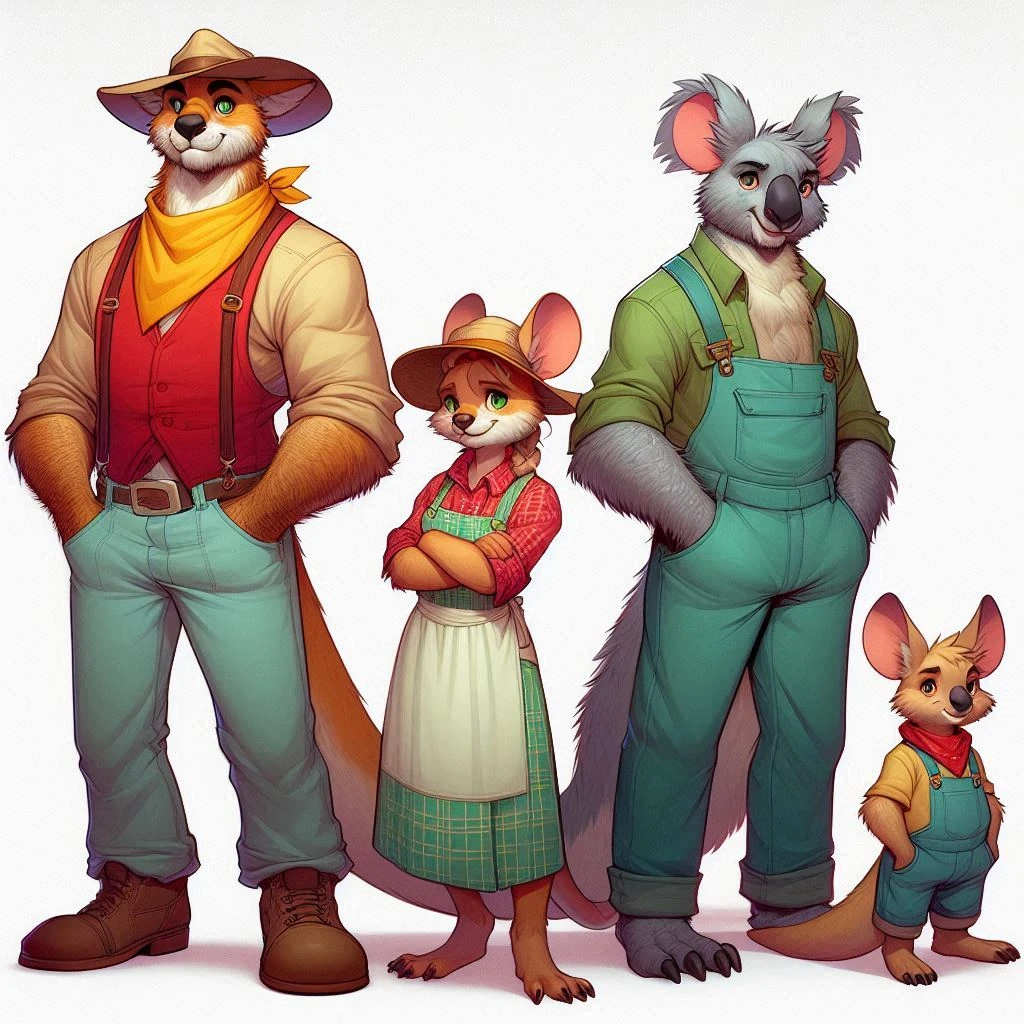 SKIPPY, MATILDA ROO, BLINKY BILL AND POS THE POSSUM (YORAM GROSS) by mnwachukwu16 (DeviantArt ...