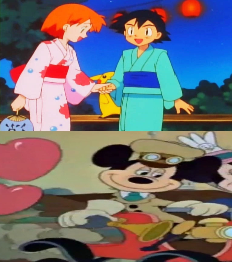 Mickey Mouse loves PokeShipping by MaxietheFox2005 (DeviantArt stuff) | Fan art Fun Wiki | Fandom