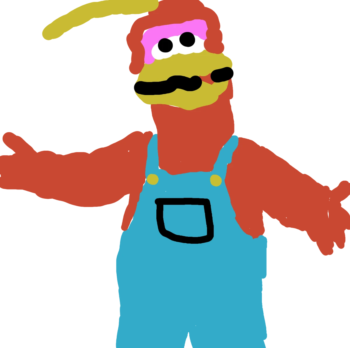 The Same Photo While I Eat Pepperoni Harvey Bird (Animated Style) | Fan ...