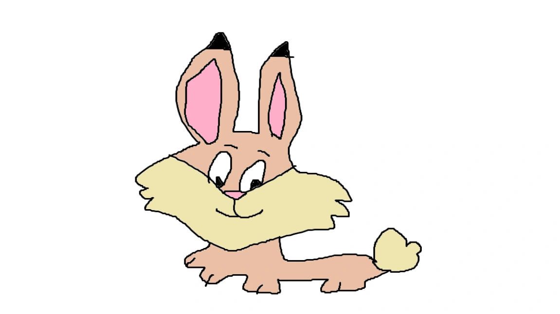 Halas and Batchelor-styled Jackrabbit (art STUFF) | Fan art Fun Wiki ...