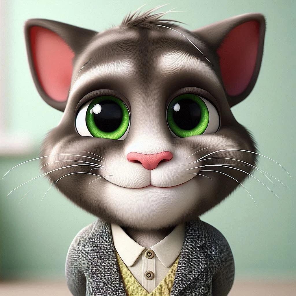 Talking Tom as Walter Mitty (Bing AI) by MaxietheFox2005 (DeviantArt stuff) | Fan art Fun Wiki ...