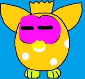 Mee-Mee (from Furby Mix) Dressed as Doris Bird | Fan art Fun Wiki | Fandom