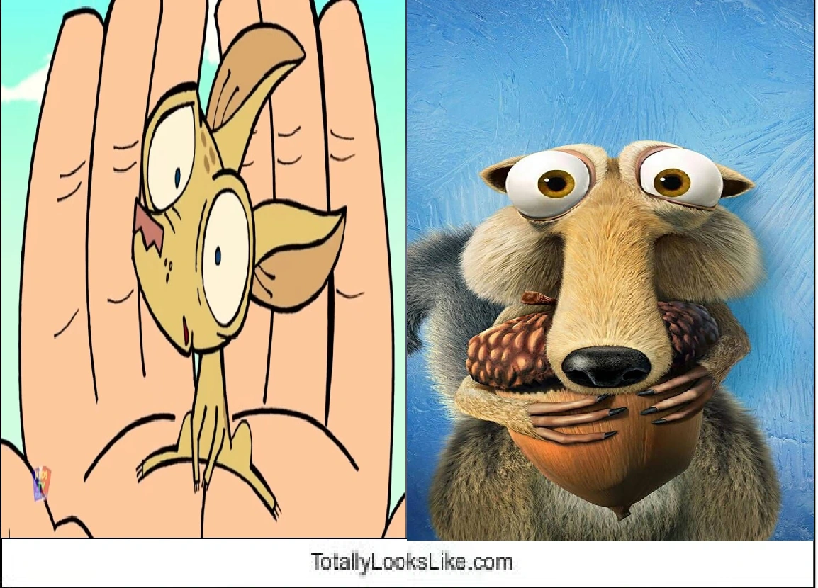 TotallyLooksLike - Розку (Про собаку Розку) and Scrat (DeviantArt stuff ...