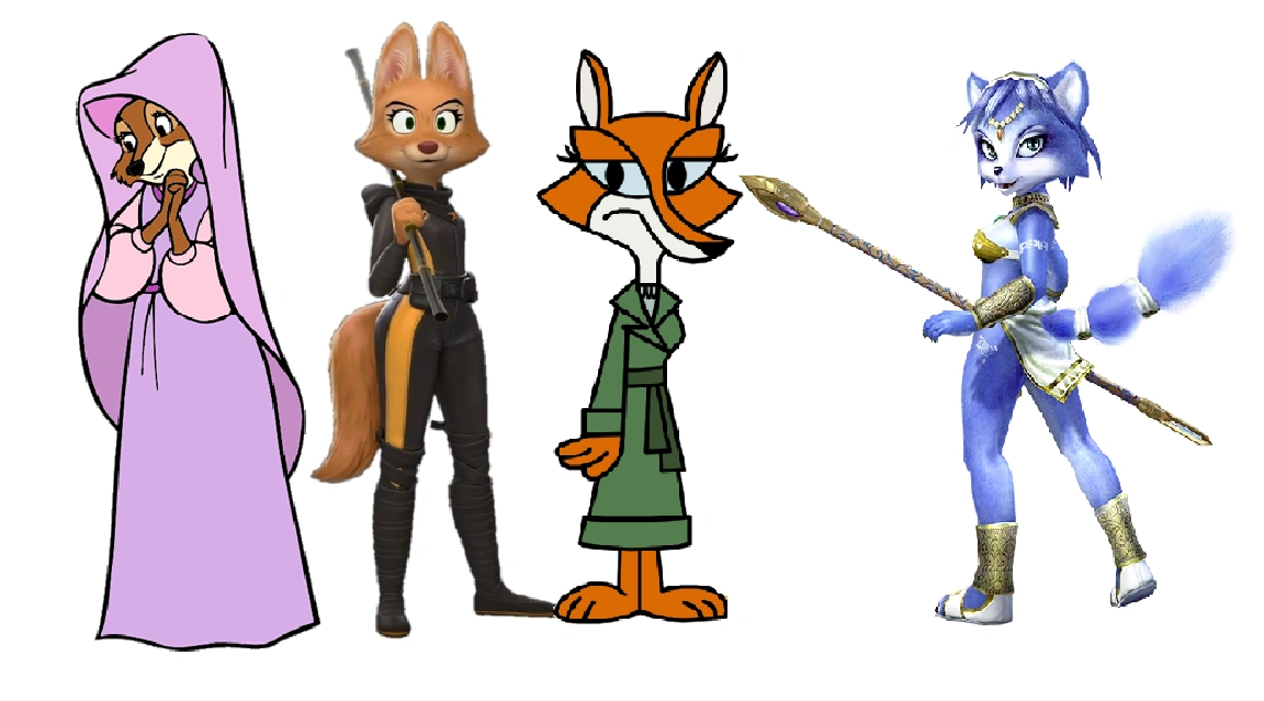 Female anthropomorphic fox characters by MaxietheFox2005 (DeviantArt ...