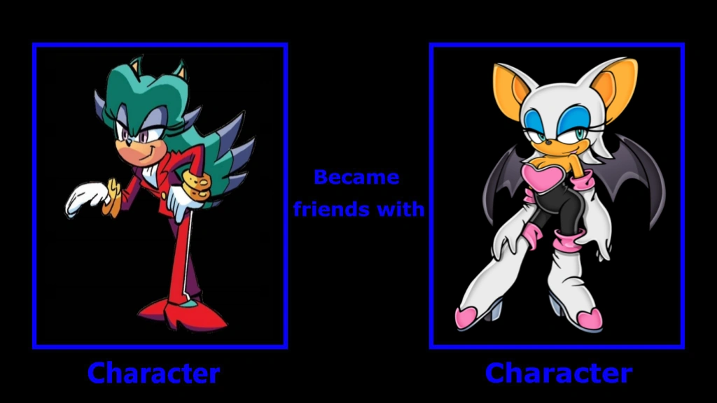 What if Breezie the Hedgehog (Archie) became friends with Rouge the Bat ...