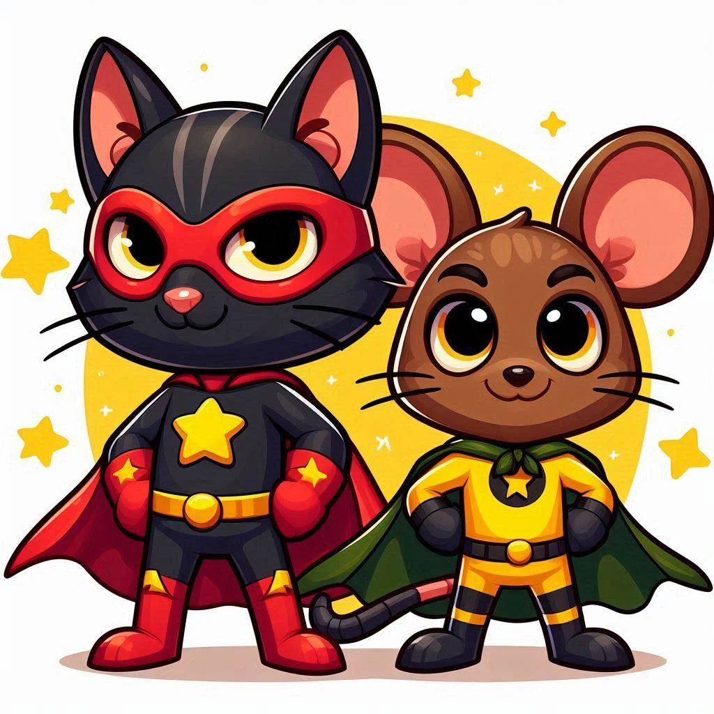 COURAGEOUS CAT AND MINUTE MOUSE by mnwachukwu16 (DeviantArt stuff ...