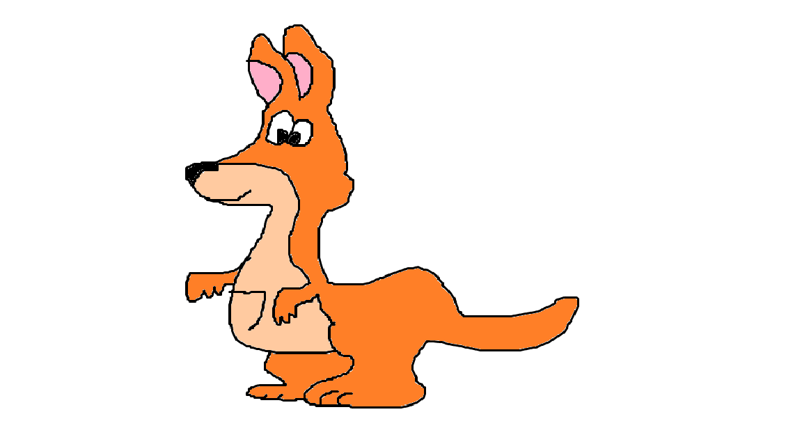 Kangaroo in Warner Bros.-Seven Arts style (DeviantArt stuff) | Fan art ...