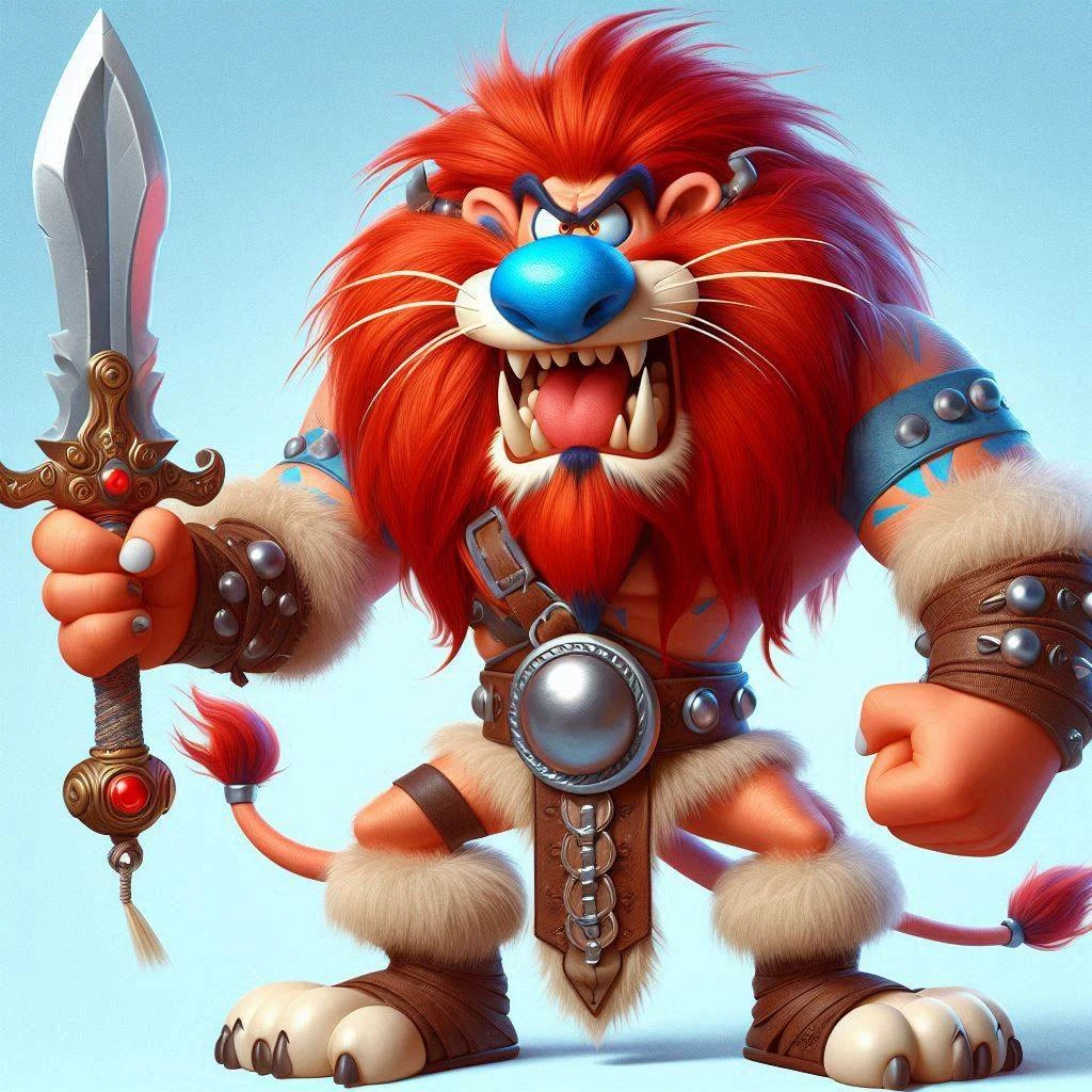 Genghis the Lion (Bing AI) by MaxietheFox2005 (DeviantArt stuff) | Fan ...
