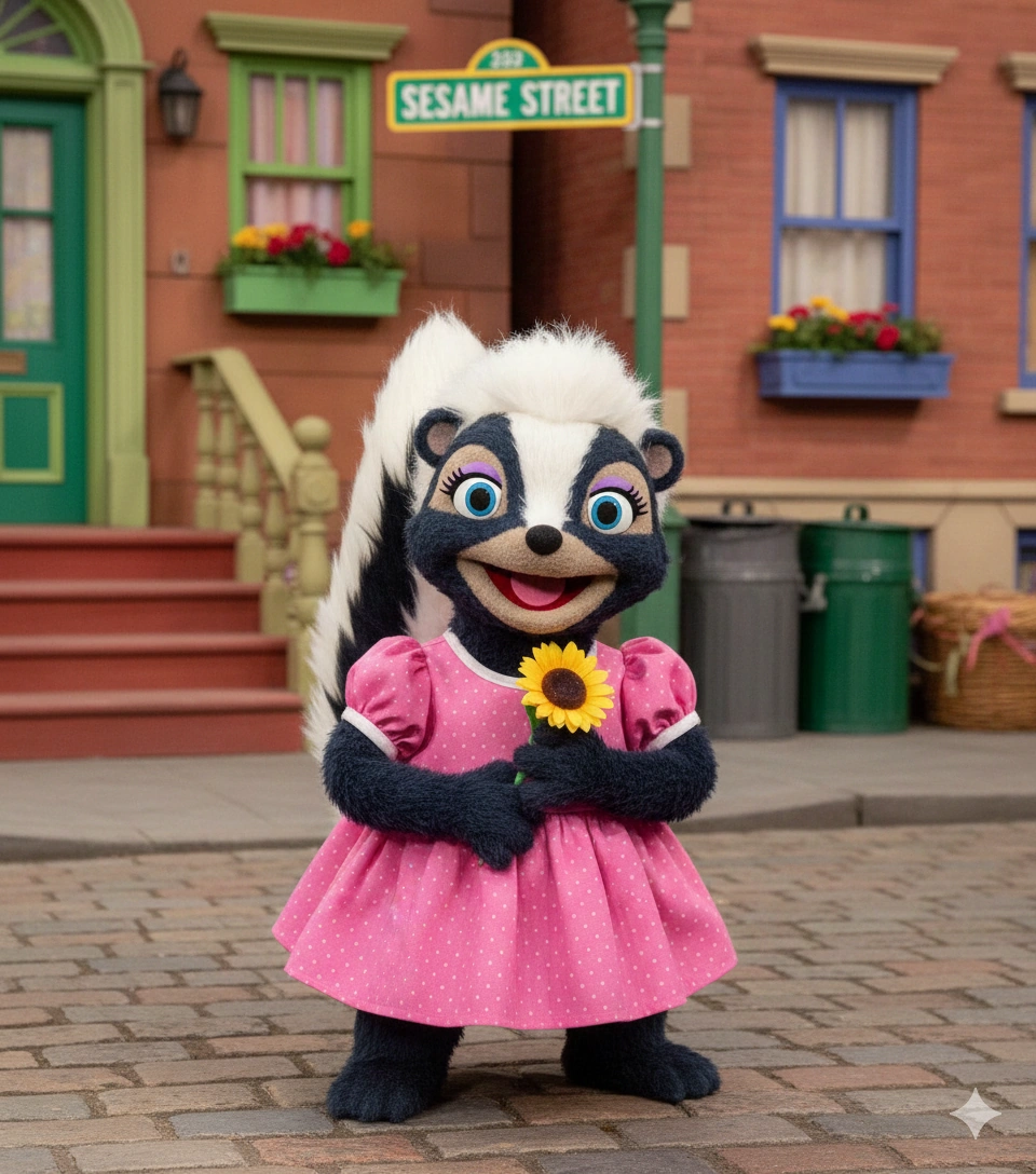 Sesame Street OC Sadie the Skunk by mnwachukwu16 (DeviantArt stuff ...