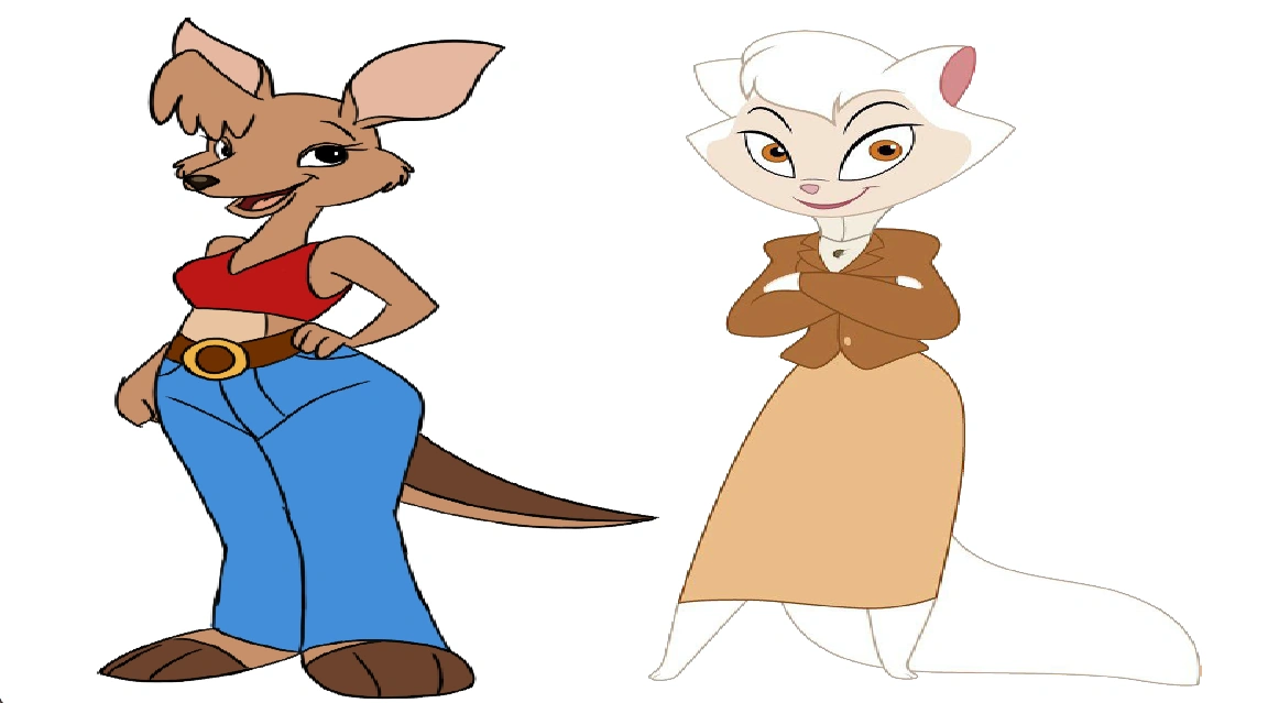 Matilda Roo and Sawyer by MaxietheFox2005 (DeviantArt stuff) | Fan art ...