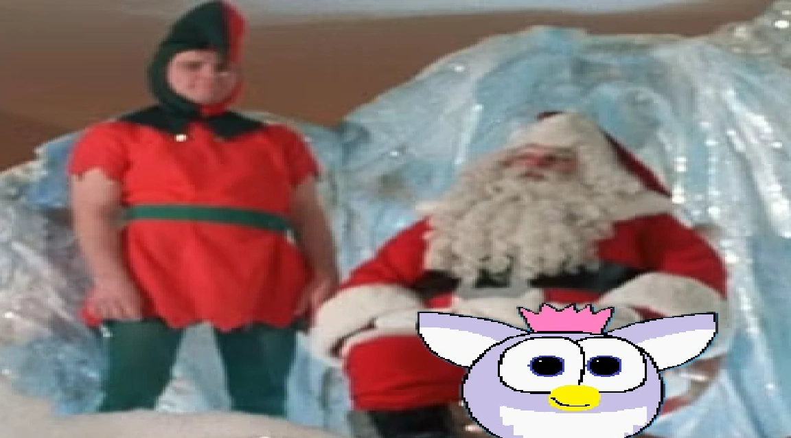 Noo-Loo meets Santa Claus (Official Furby Wiki stuff) | Fan art Fun ...