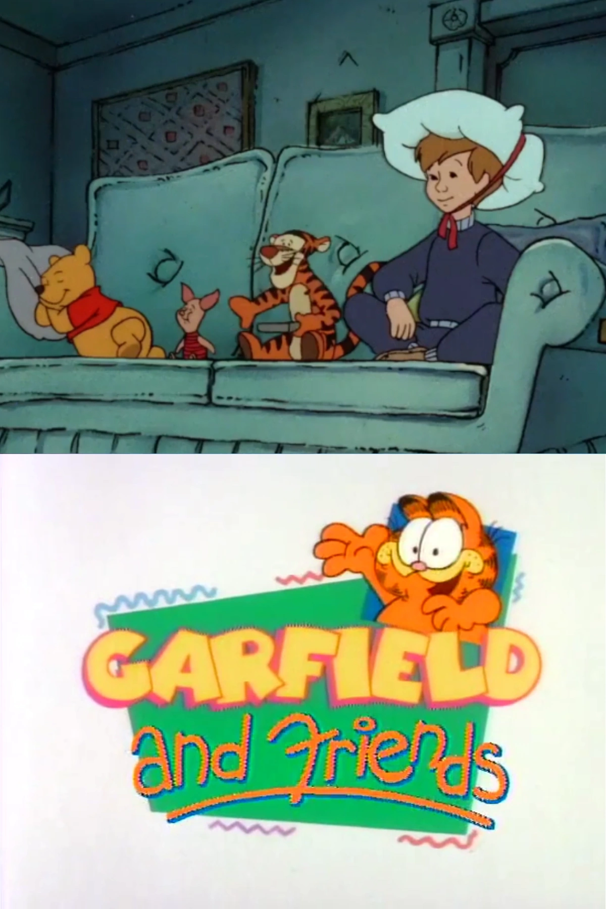 Pooh and Friends watching Garfield and Friends by joseluislobatohumane ...