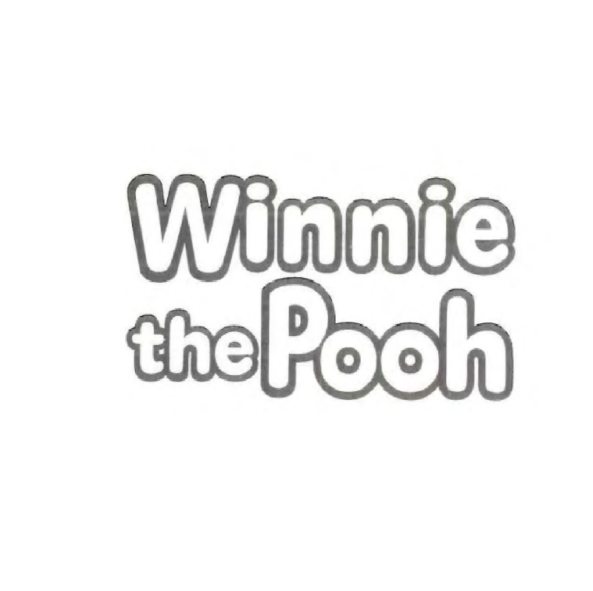 Winnie the Pooh character chart lineup (Disney bases, Blogspot stuff ...