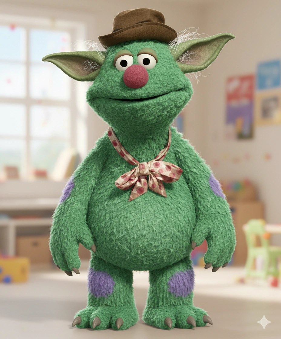 Big green fuzzy and wuzzy imaginary friend (Gemini) | Fan art Fun Wiki | Fandom