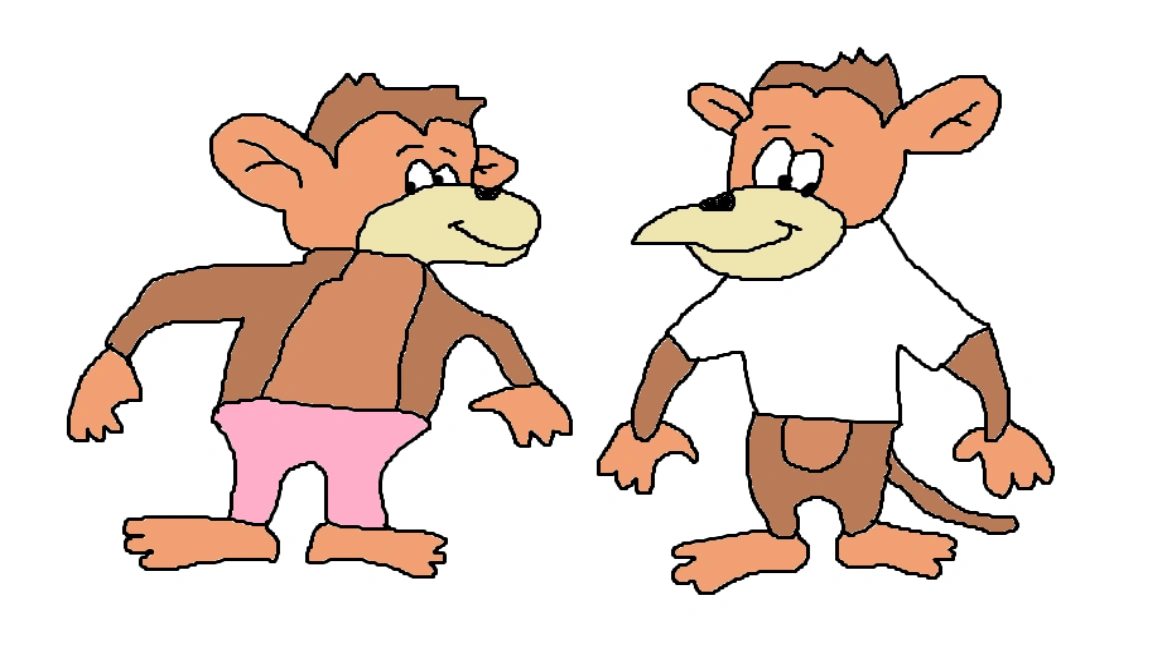 Sam and Simian (art STUFF) | Fan art Fun Wiki | Fandom