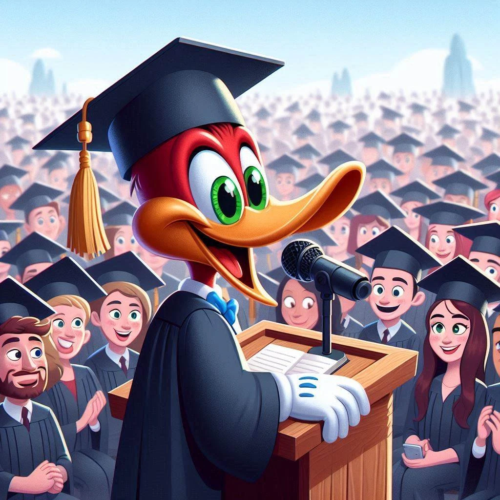 Woody Woodpecker's Graduation Speech (AI stuff) | Fan art Fun Wiki | Fandom