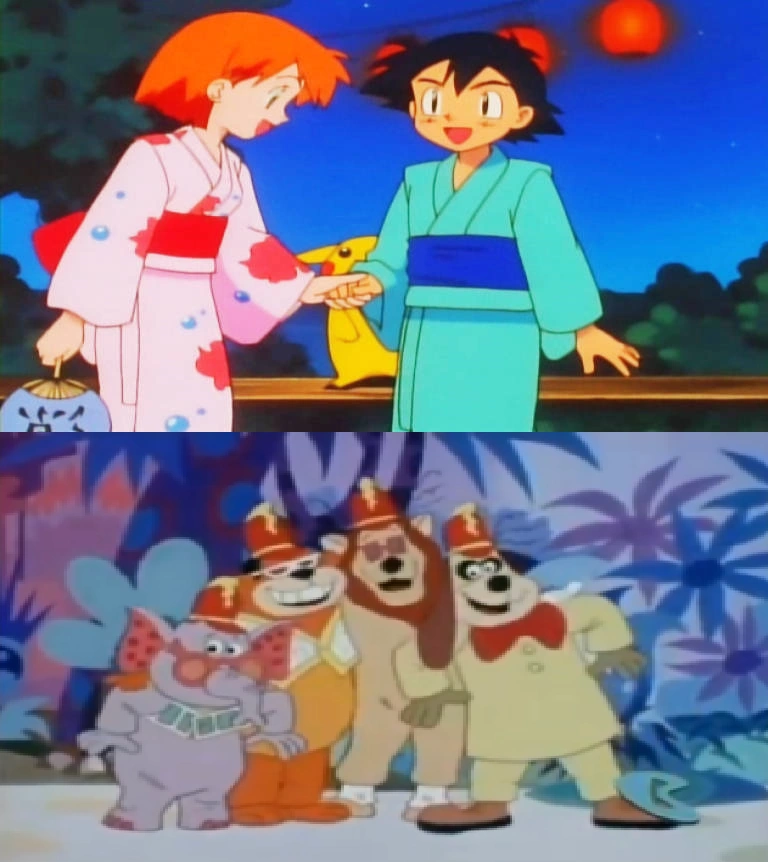 The Banana Splits love PokeShipping by MaxietheFox2005 (DeviantArt stuff) | Fan art Fun Wiki ...