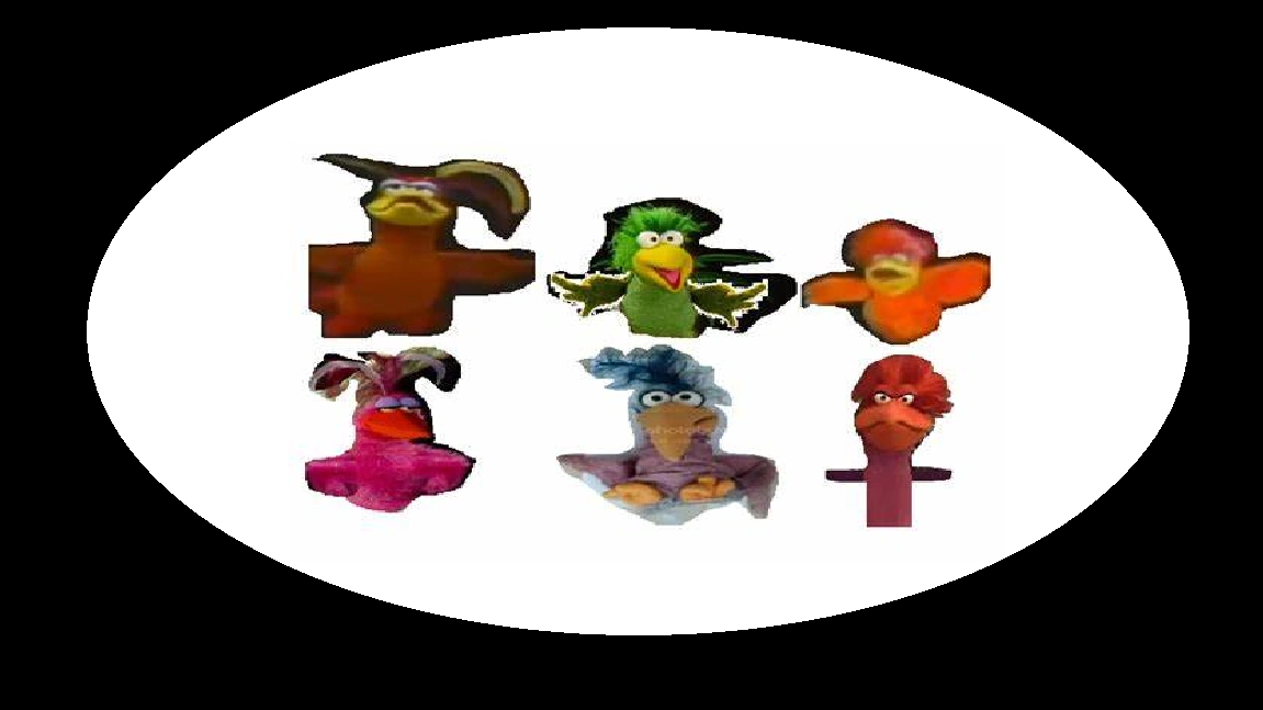 The Muppet Birds plate (Etsy stuff) | Fan art Fun Wiki | Fandom