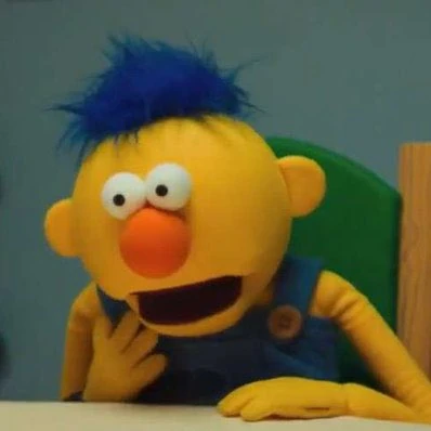 The Same Photo While I Eat Grilled Cheese Yellow Guy | Fan art Fun Wiki ...