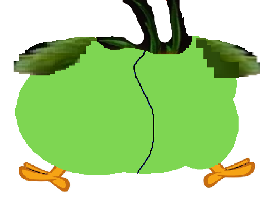 Fat Clyde Bird The Butt | Fan art Fun Wiki | Fandom