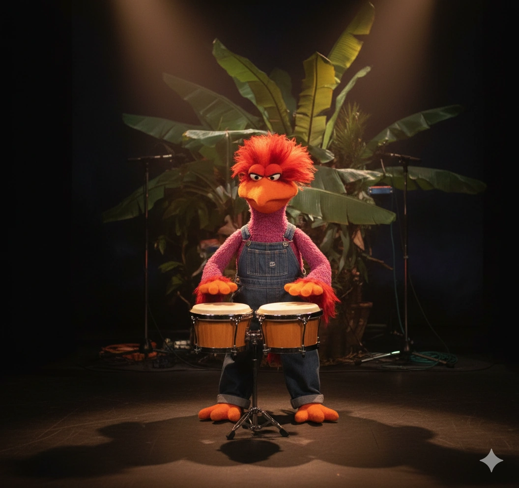 Duke Bird Plays the Bongos (AI stuff) | Fan art Fun Wiki | Fandom