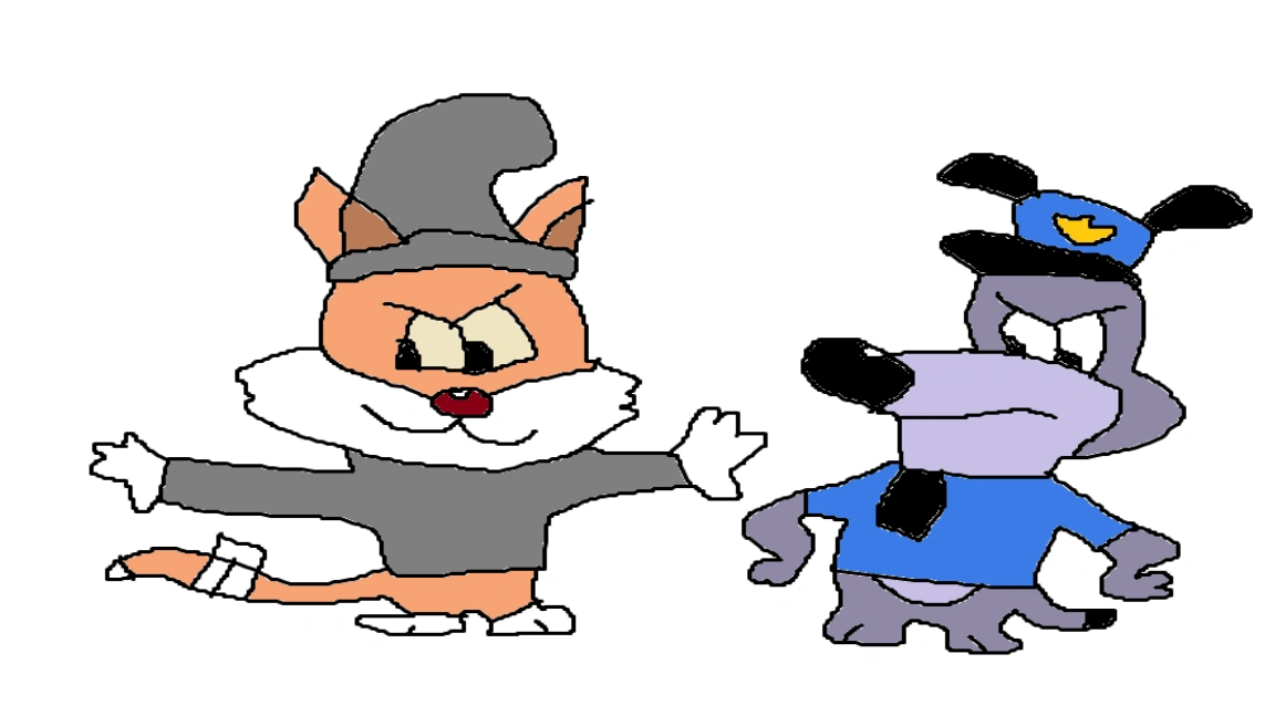 Rowdy and Peanut (Jetlag Productions style) (art STUFF) | Fan art Fun ...