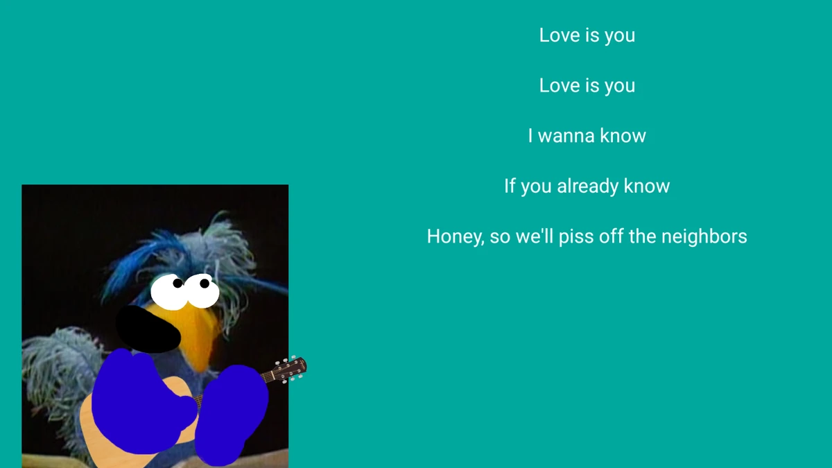 Mel Bird sings Mliy by eldon (Muppet Wiki Stuff) | Fan art Fun Wiki ...