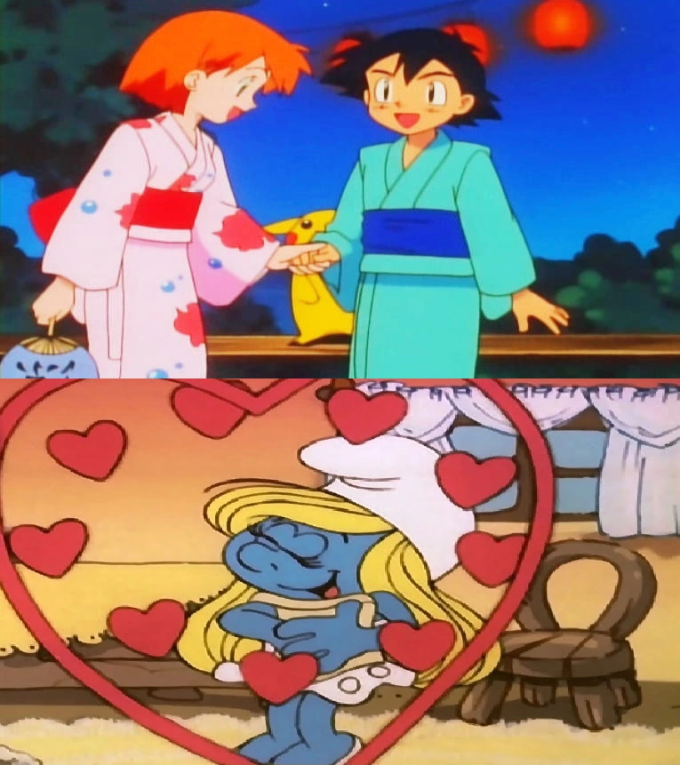 Smurfette loves PokeShipping by MaxietheFox2005 (DeviantArt stuff ...