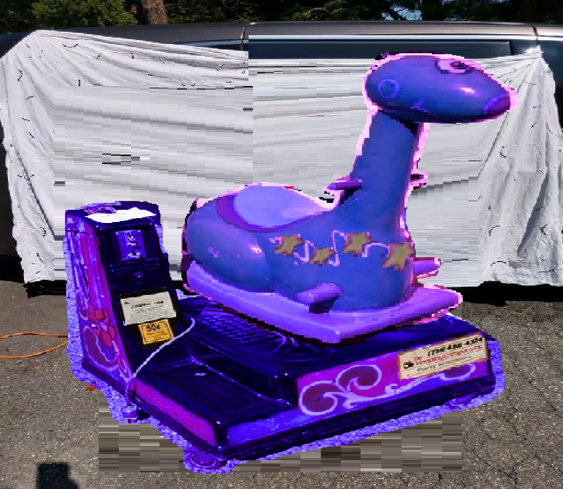 Coin operated kiddie ride - Lizard ride (only works) (Kiddie ride stuff ...