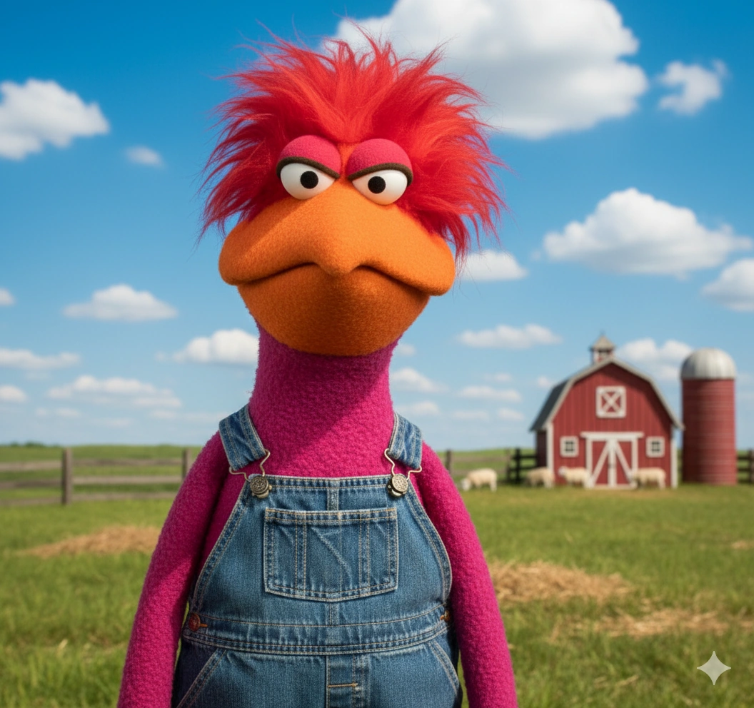 Duke Bird (The Muppet Movie) On the Farm (AI stuff) | Fan art Fun Wiki ...