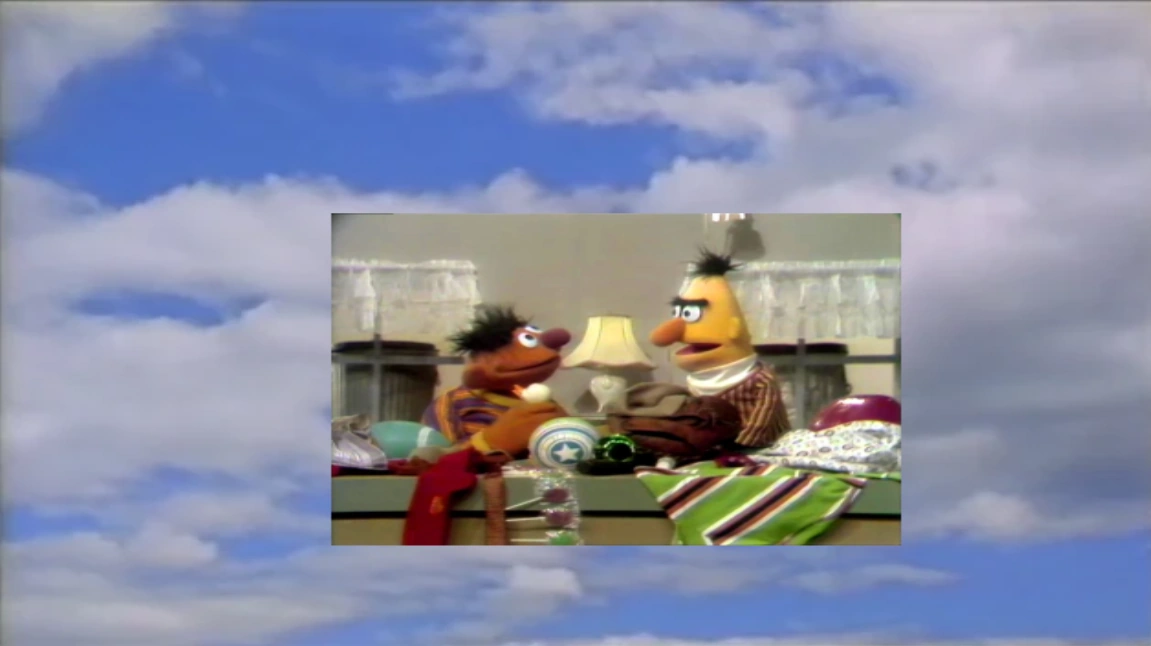 What if Ernie cleans the apartment in 15 seconds sketch appeared in ...