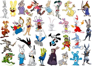 Famous Cartoon Rabbits by mnwachukwu16 (DeviantArt stuff) | Fan art Fun ...