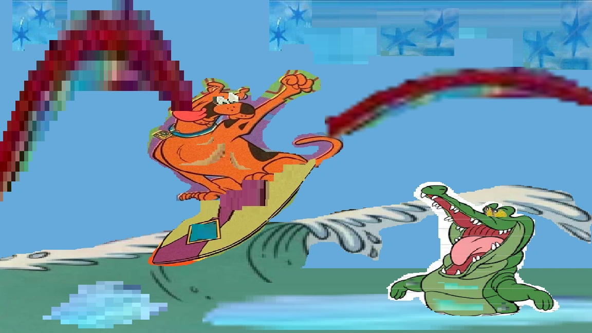 Brighton Pier's bad fairground art murals IV (Theme Parks Wiki stuff) | Fan art Fun Wiki | Fandom