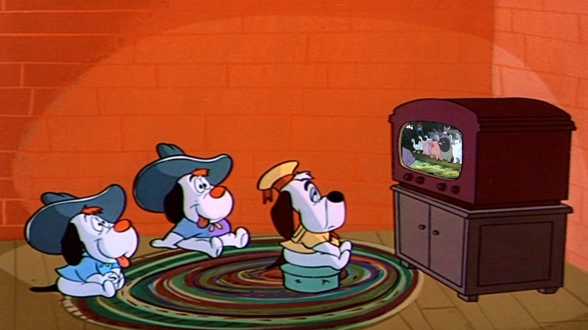 Droopy, Snoopy and Loopy watch Animal Farm by joseluislobatohumane ...