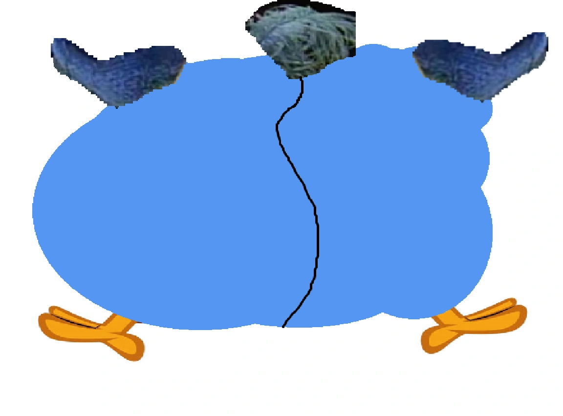 Fat Mel Bird The Butt | Fan art Fun Wiki | Fandom