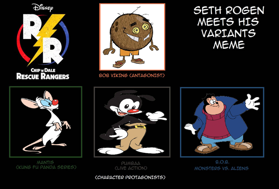 Rob Paulsen Meets His Variants By Maxiethefox2005 Deviantart Stuff
