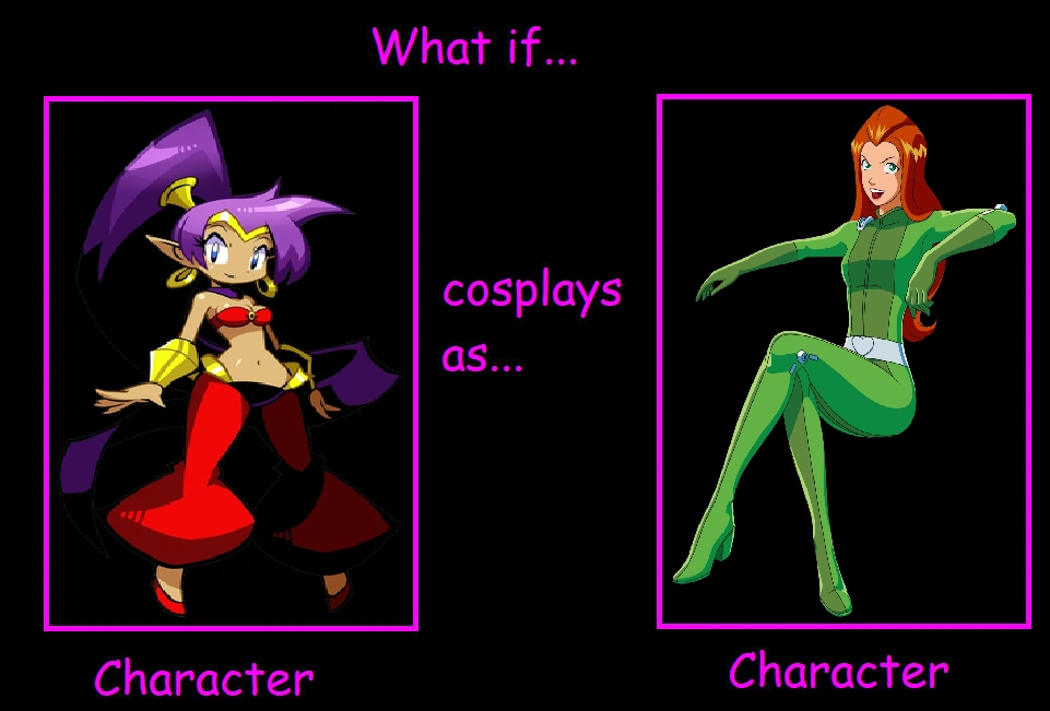 What if Shantae cosplays as Sam (Totally Spies) by MaxietheFox2005 ...