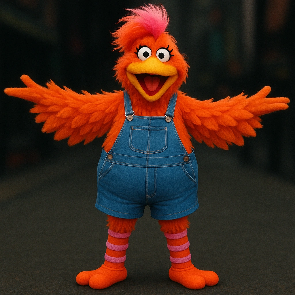 Doris Bird in Style of The Same Photo While I Eat Grilled Cheese Big ...