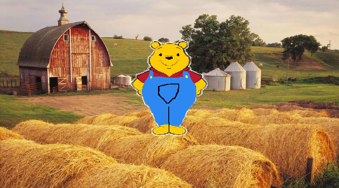 Winnie the Pooh on the Farm | Fan art Fun Wiki | Fandom