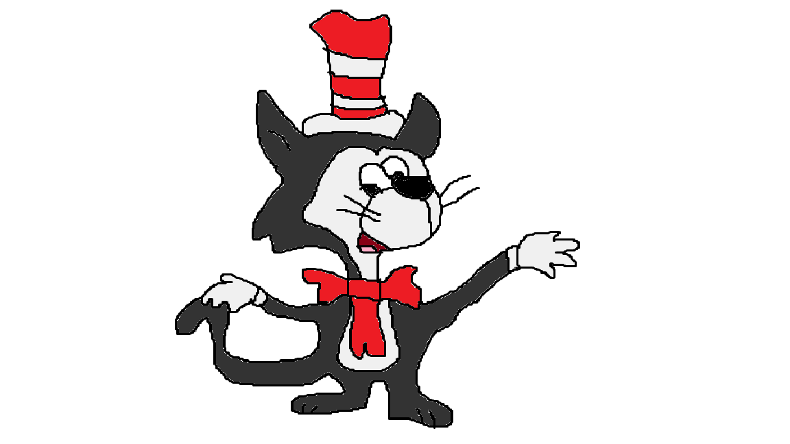 The Cat in the Hat in style of Klondike Kat (art STUFF) | Fan art Fun ...